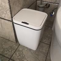 China 12 Liter Touchless Sensor Trash Can , Touchless Trash Bin Hands Free Operation for sale