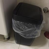China Household Sensor Waste Bin Open Top Structure PP Plastic Material for sale