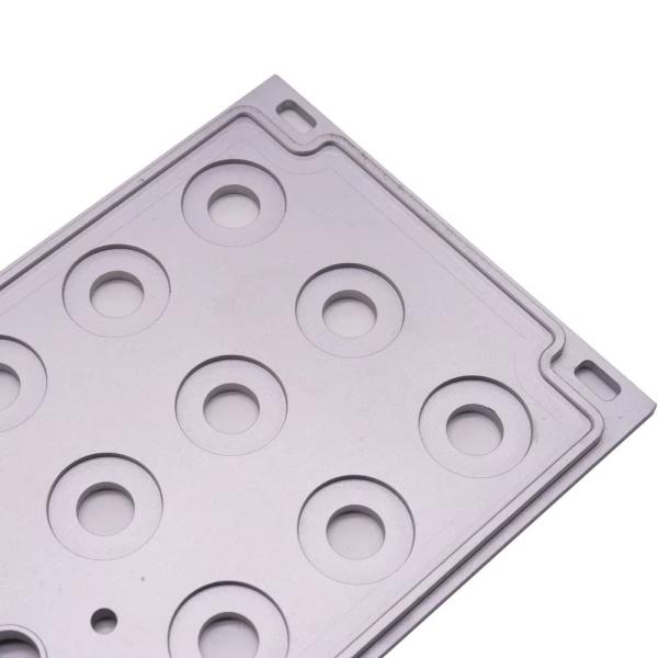 Quality Industrial Custom Aluminum Milling High Precision Mounting Plate Anodized for sale