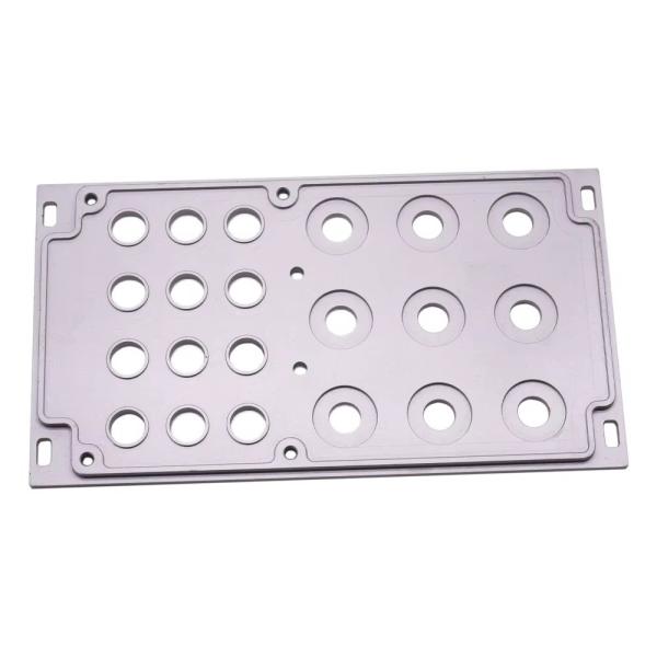 Quality Industrial Custom Aluminum Milling High Precision Mounting Plate Anodized Surface for sale