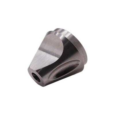 China Anti Theft Lock Nut CNC Machined Tapered Cone Nut With Multi Diameter Stepped Inner Bore for sale
