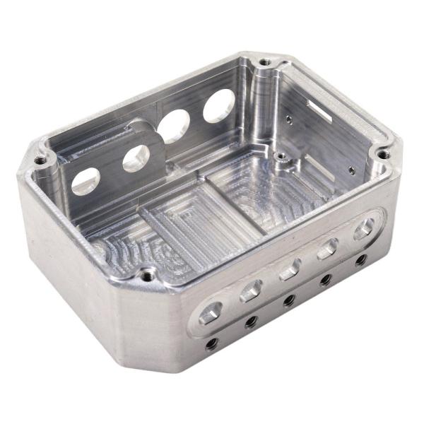 Quality CNC Machined Aluminum Enclosure Housing Precision Milled Box Type Component for sale