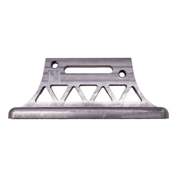 Quality Custom CNC Machined Titanium CNC Milling With Arched Edge Triangular Cutouts for sale