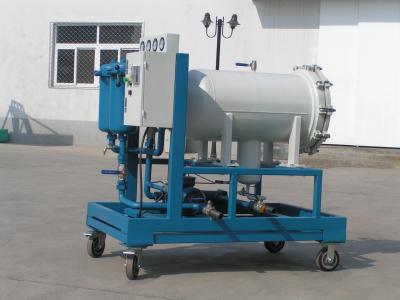 China Lefilter own brand LYC-J Series Coalescence dehydrated oil filter cart to remove water in the oil for sale