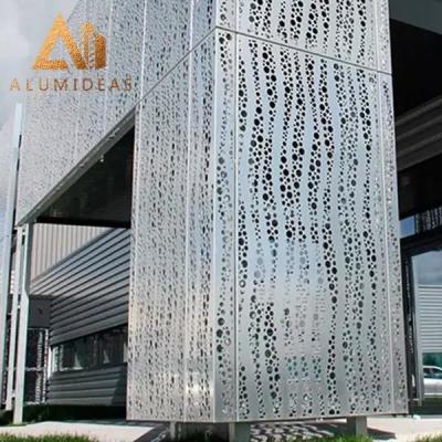 China Aluminum Modern Perforated Metal Wall Panels for sale
