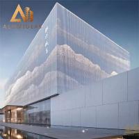 China Perforated aluminum facade for sale