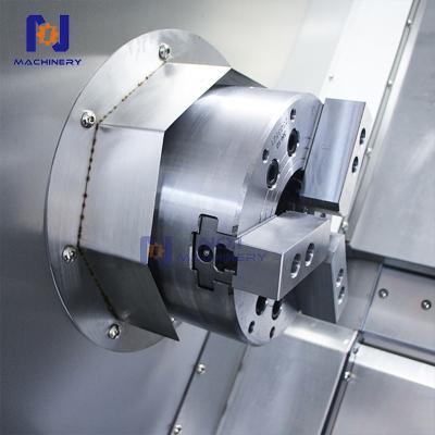 China Hoge precisie metalen CNC draaibank TCK56Y schuine bed Fanuc systeem Torno CNC voor metaal Te koop