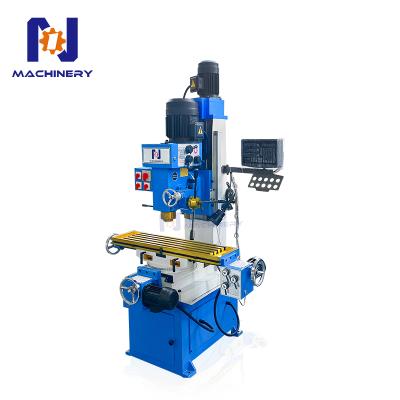 China ZX50C Drilling Milling Machine Manual Milling Machine X Axis Automatic Tool Feed DRO for sale
