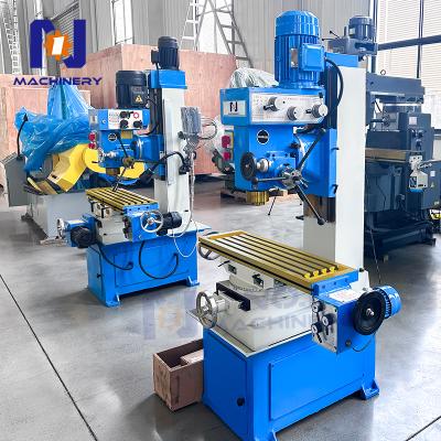 Cina ZX50C Perforazione fresatura macchina fresatura manuale X asse alimentazione automatica utensile DRO in vendita