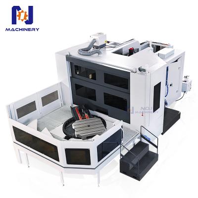 中国 HMC1000S CNC 横型マシニングセンタ ダブルワークテーブル CNC フライス盤 販売のため