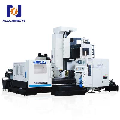 Cina Centro di lavoro a portale a colonna fissa GMC1612, fresatrice a portale CNC per impieghi gravosi in vendita