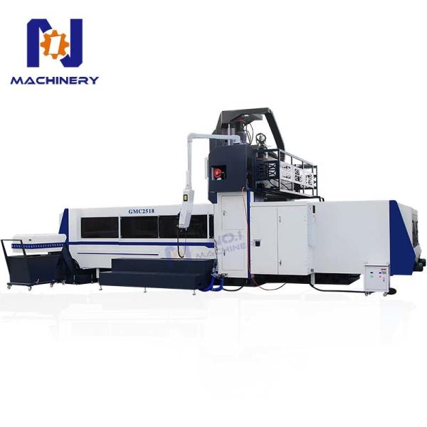Quality GMC2518 Large Gantry CNC Machines BT50 2.5 Meter Fresadora CNC Machine Tools for sale