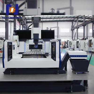 Cina Centro di lavoro a portale CNC GMC3518 da 3,5 metri con sistema di controllo Fanuc, fresatrice per metalli in vendita