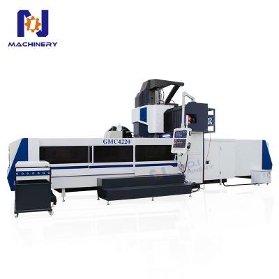 Cina GMC4220 CNC Gantry Machining Center 4 metri per il metallo 1800x4000 mm in vendita