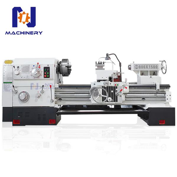 Quality CW6163 Manual Lathe Machine 4 Jaw Chuck Horizontal Heavy Duty Metal Lathe for sale