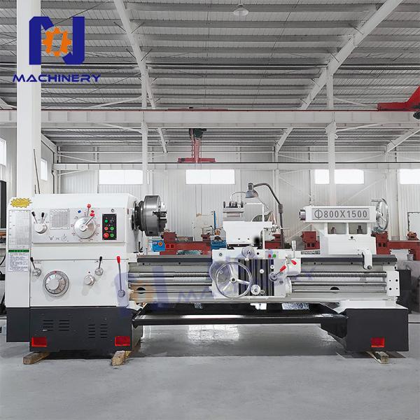 Quality CW6163 Manual Lathe Machine 4 Jaw Chuck Horizontal Heavy Duty Metal Lathe for sale