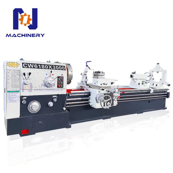 Quality CW6180 Heavy Duty Metal Conventional Manual Lathe Machine 3000mm for sale