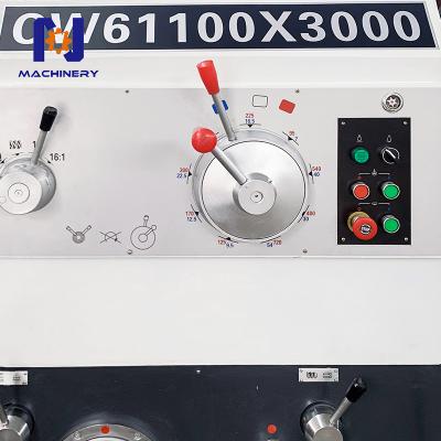 Cina CW61100 Tornitore per metallo 3m Tornitore a letto piatto orizzontale pesante in vendita