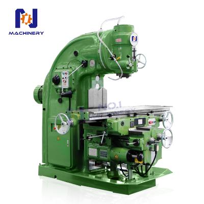 China XA5040 3 Axis Manual Milling Machine Vertical Milling Machine Heavy Duty Knee Type for sale