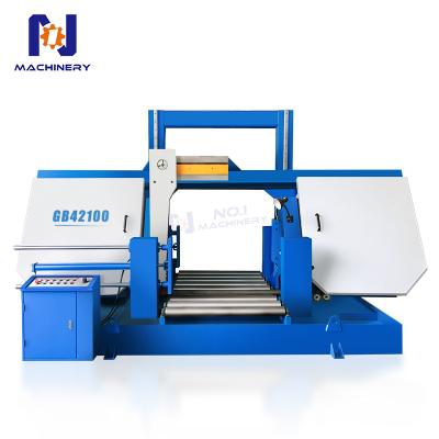 中国 GB42100 横幅の大きな帯状のソーマシン メタル作業帯状のソーマシン 販売のため