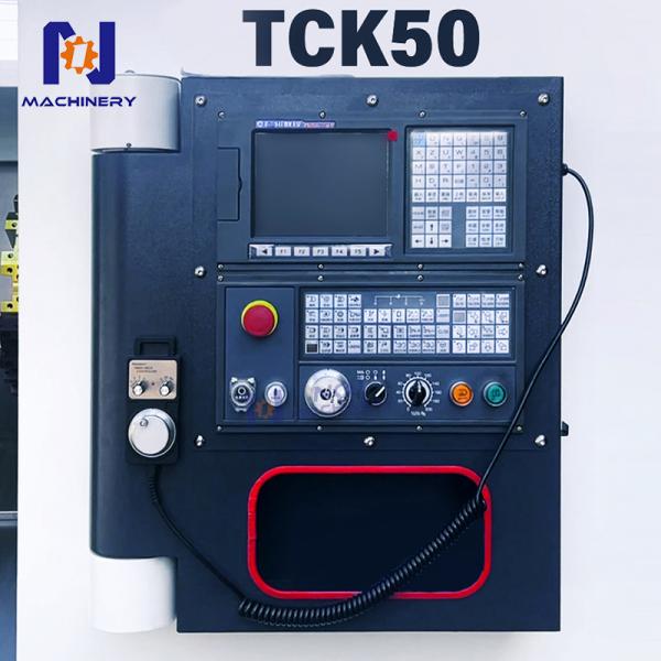 Quality TCK50 Small CNC Lathe Machine Light Duty Slant Bed Turning And Milling Center for sale