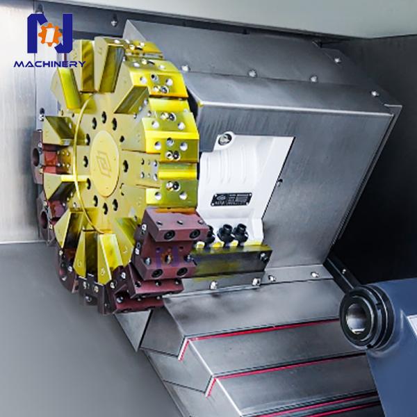 Quality TCK50 Small CNC Lathe Machine Light Duty Slant Bed Turning And Milling Center for sale