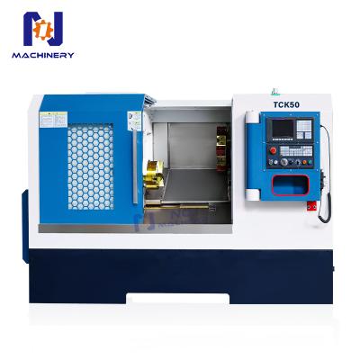 China TCK50A Slant Bed CNC Lathe Machine With Light Duty Turning And Milling Function for sale
