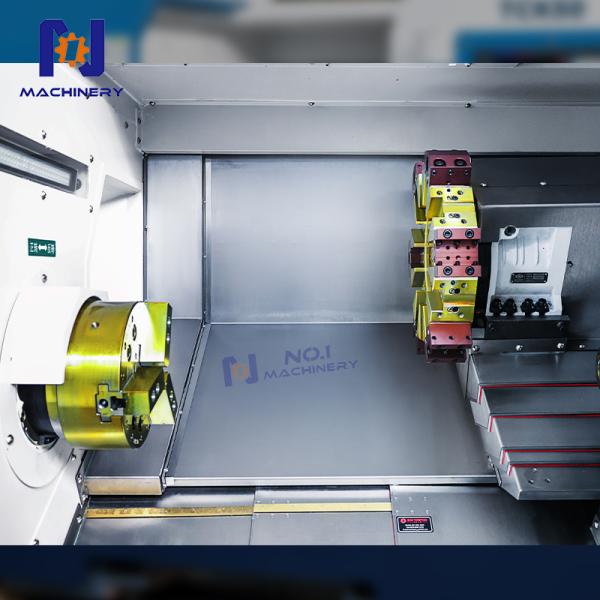 Quality TCK50A Slant Bed CNC Lathe Machine With Light Duty Turning And Milling Function for sale