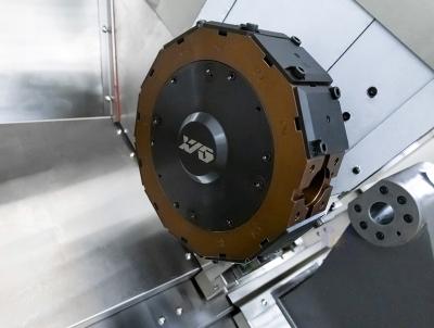 China TCK56Y High Accuracy Metal Cnc Lathe Machine Power Turret Slant Bed CNC Lathe Machine for sale