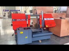 GSK4250 PLC Control Cnc Automatic Band Sawing Cutting Machine