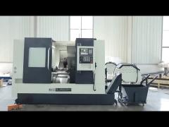 High Precision Metal CNC Lathe Machine TCK56Y Slant Bed Fanuc System Torno CNC For Metal
