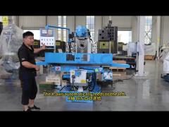 X6436 3 Axis Universal Milling Machine Swivel Head Multi Angle Machining Metal
