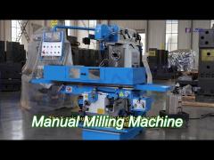 x6436 3 axis universal milling machine swivel head multi angle machining metal