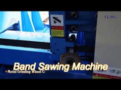 metal cutting machine gz4260 hydraulic angle horizontal metal band saw machine