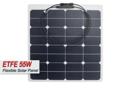 China 55 Watt ETFE Flexible Solar Panel Sungold Bendable Solar Panels For Boats for sale