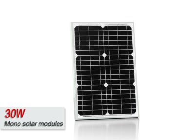 China 30 Watt Monocrystalline Silicon Cells Panel Solar Energy System For Home for sale