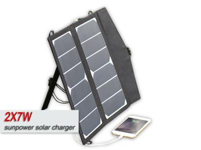 China Sungold 14w Portable 12V Solar Panel For RV , 12 Volt Solar Charger Waterproof for sale