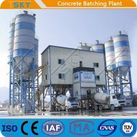 China High Capacity HZS240 Automatic Concrete Batching Plant for sale