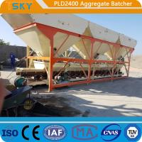 China Hopper Type PLD1600 80m3/h Aggregate Batcher for sale