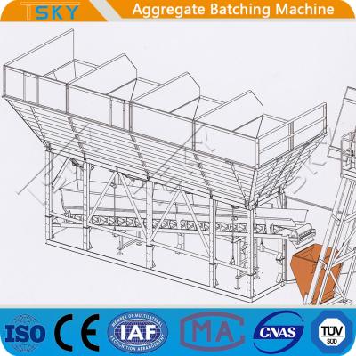 Cina Il tipo aggregato concreto del saltatore PLD1200 pesa la macchina di Batcher in vendita