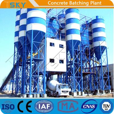 Cina Centrale di betonaggio fissa di CA 380V 50HZ di HZS180 2x55KW in vendita