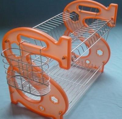 China steel kitchen dish rack for sale