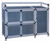China Aluminum alloy framed cabinet(3H4+1) for sale