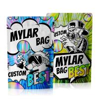 Quality Hot Sell Good Quality Holographic Custom Mylar Bag Smell Proof Plastic Packaging for sale
