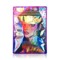 Quality Factory Wholesale Custom Printing Holographic Candy Bags Odor-proof Waterproof for sale