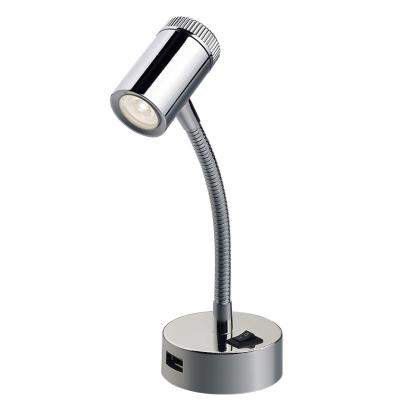 Cina Fonte di alimentazione elettrica 12V luce di lettura a LED collo di gallina LED flessibile luce da tavolo lampada da scrivania in vendita