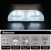 China PIR Sensor LED Keyhole Battery Night Light for Motion-Activated Lighting for sale