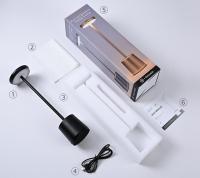 China Magnetic Hotel Bedside Table Lamp with Modern Design Style and Type-C Interface for sale