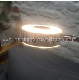 China Flexible Gänsehals-LED-Leseleuchte Off-White-Schatten für Hotel-Bettlese zu verkaufen