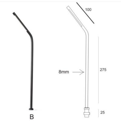 China Hoge lumen 3W LED-kastlamp voor juwelierswinkel 100/200/290mm Hoogte aanpasbaar Te koop